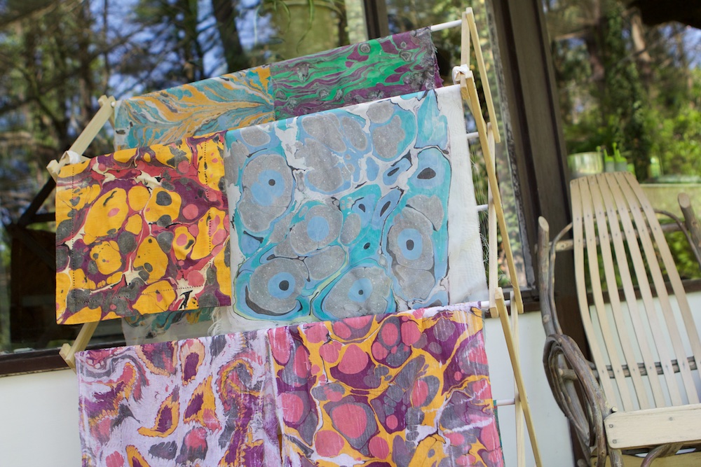 Fabric Marbling Workshop – Saturday, June 15, 2019 – Hajosy Arts