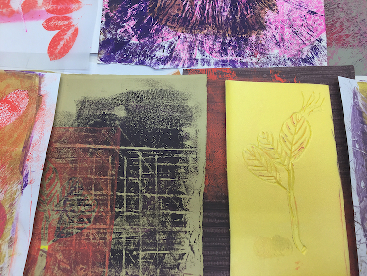 Botanical Printmaking – Eliot School – Oct. 9-30